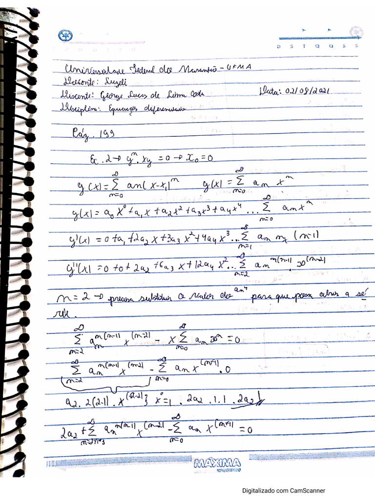 Exemplos Lista EDO | PDF