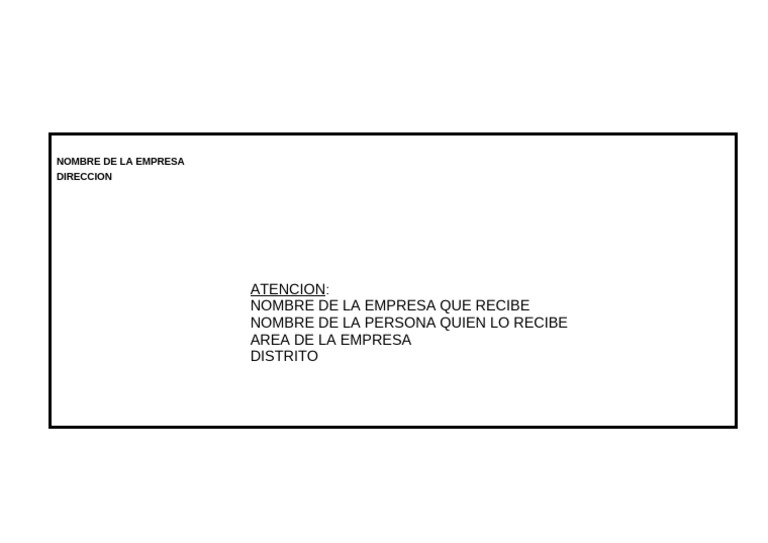 Modelo de Rotulo | PDF