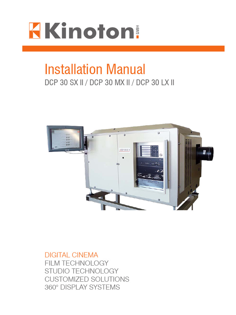 DCP 30 Series 2 - Installation Manuel | PDF