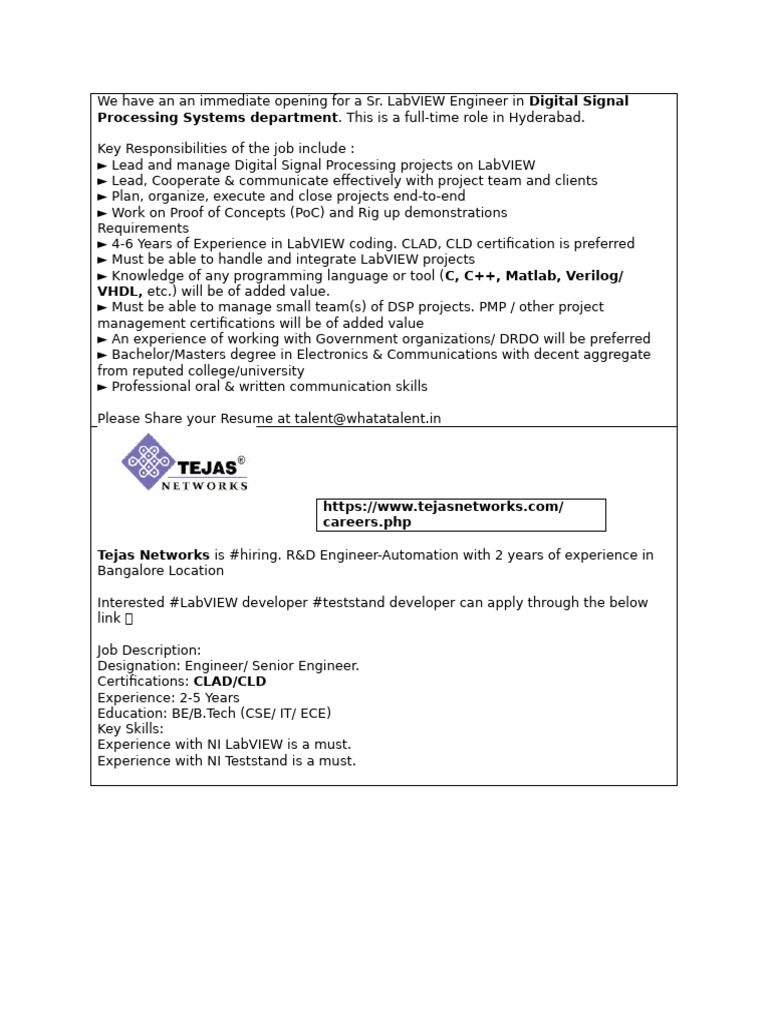 LabVIEW Companies List | PDF