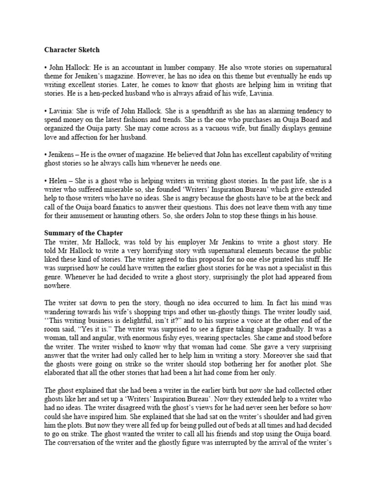 A Shady Plot PDF | PDF