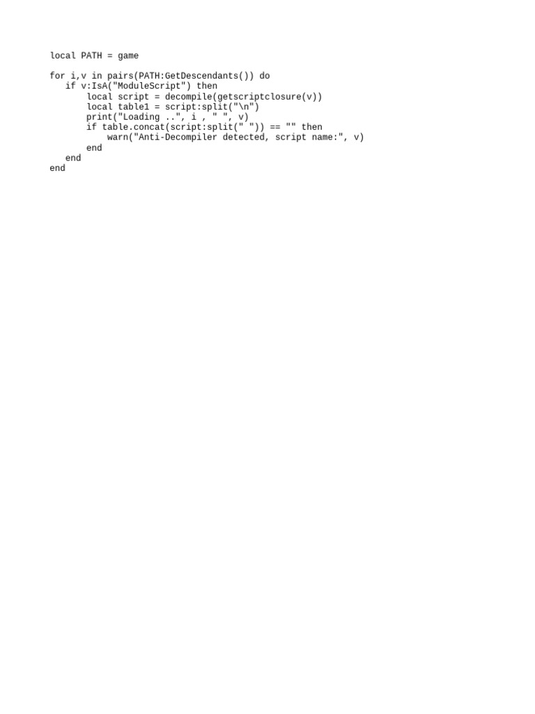 Scanner Tool Check Modules For Anti Decompile | PDF