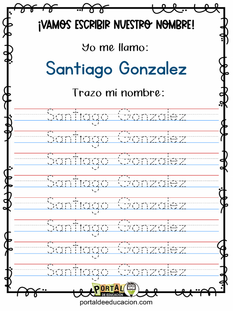Trazo Mi Nombre | PDF