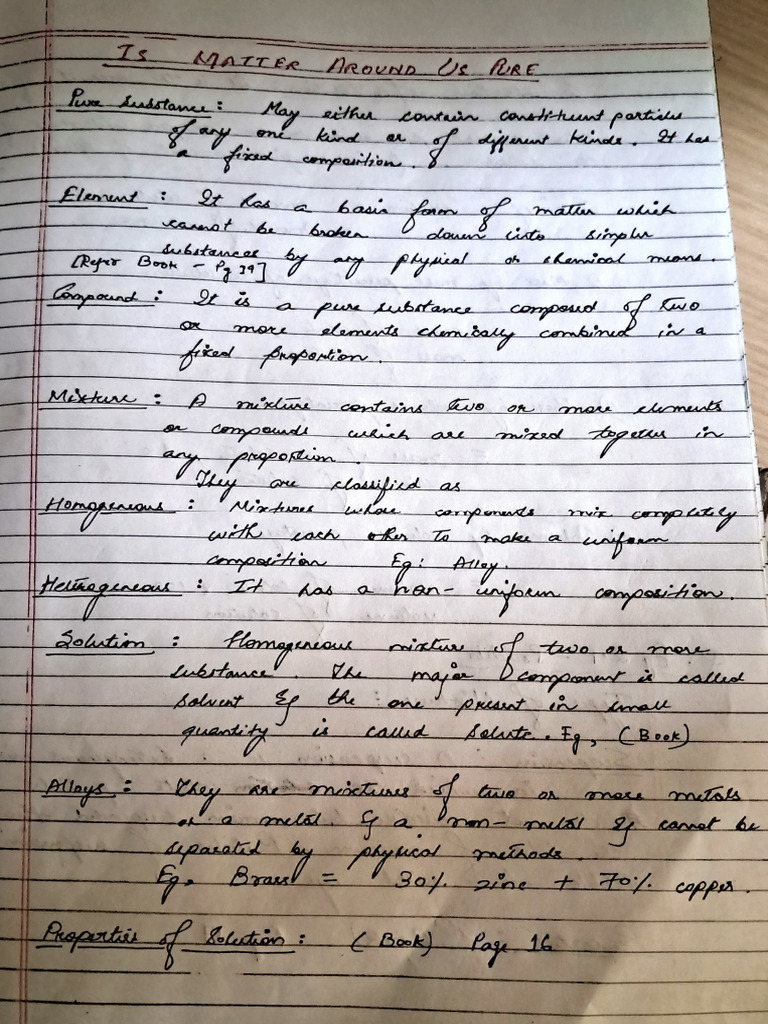 Class 9 Chapter 2 (Notes & QAns) | PDF