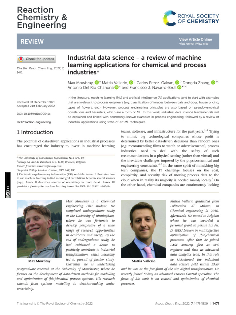 Industrial Data Science | PDF | Machine Learning | Applied Mathematics