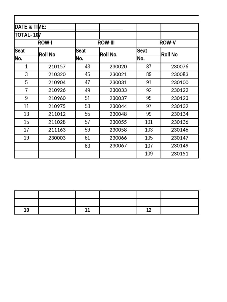 Random Numbers Pdf