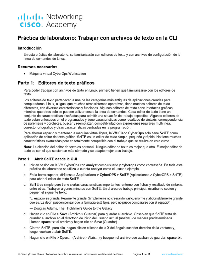 3 1 2 6 Lab Working With Text Files In The Cli Regn Pdf