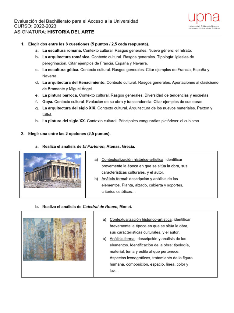 Historia Arte Cast | PDF