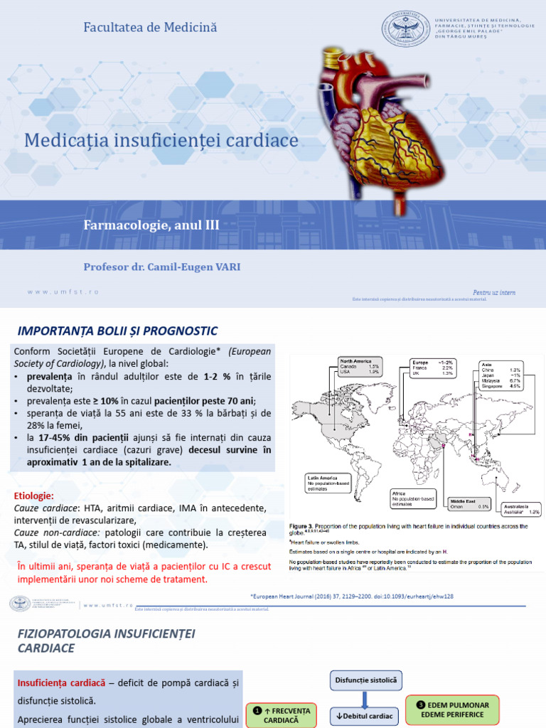 Medicația Insuficientei Cardiace Antianginoase 220323 115841 | PDF