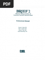 BRIEF2 Parent Report Form With Inside For Hand Scoring | PDF
