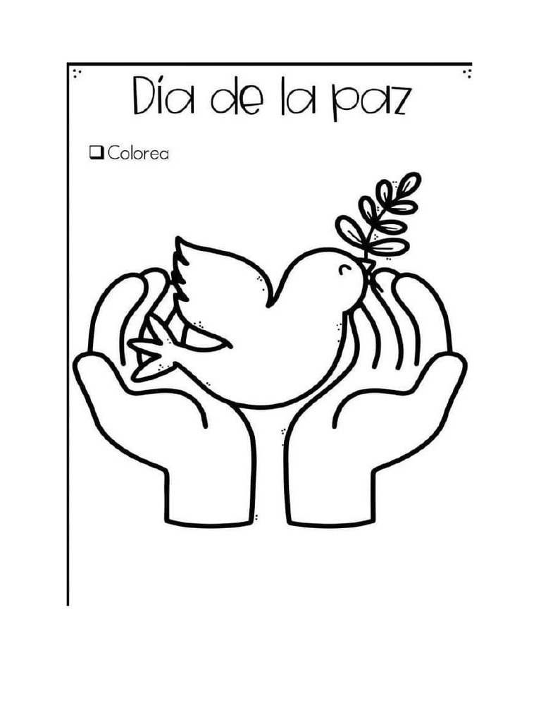 Imprimir Fichas - Dia de La Paz | PDF