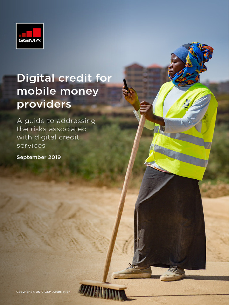 GSMA - Digital Credit For Mobile Money Providers | PDF