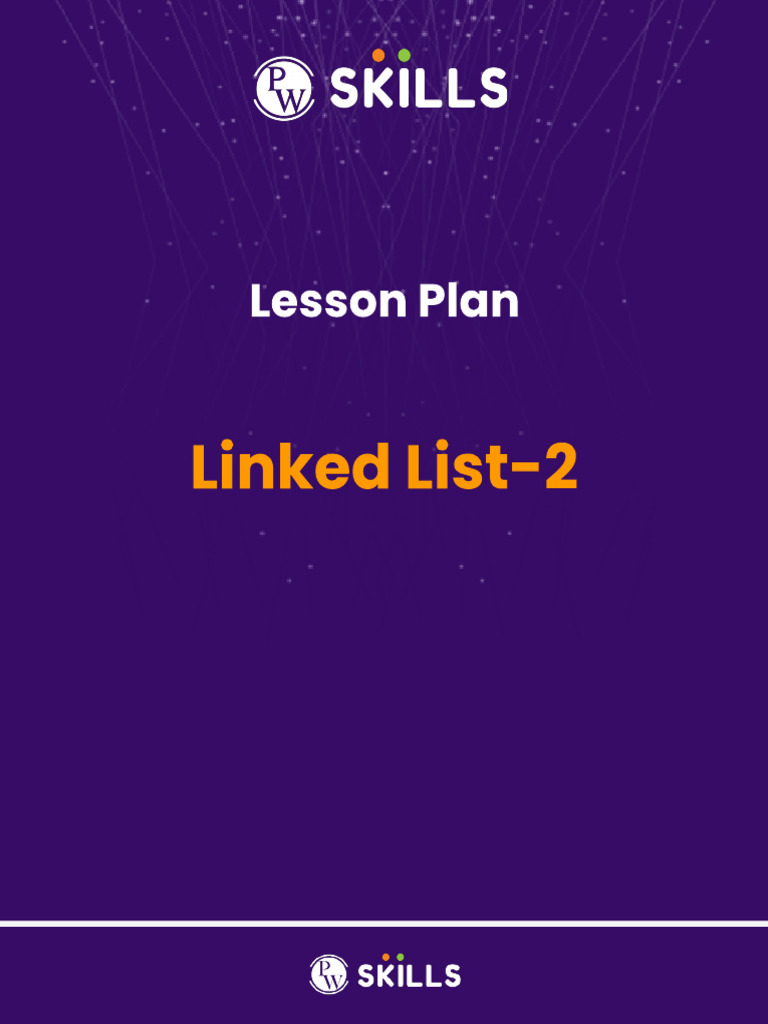 Linked List - 2 | PDF Linked List - 2 | PDF