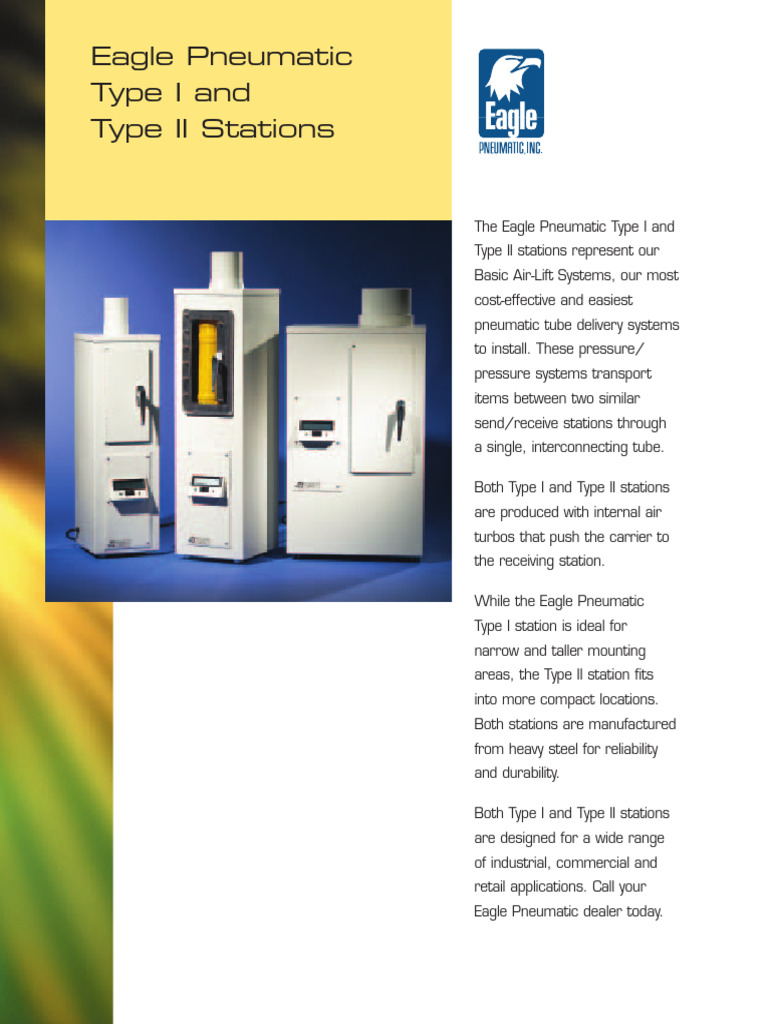 Eagle Pneumatic Pneumatic Dispatch Systems Brochure JEC | PDF
