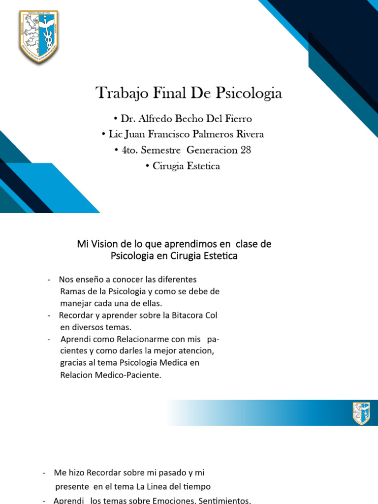 3 TAREAS DE PSICOLOGIA Y CX | PDF
