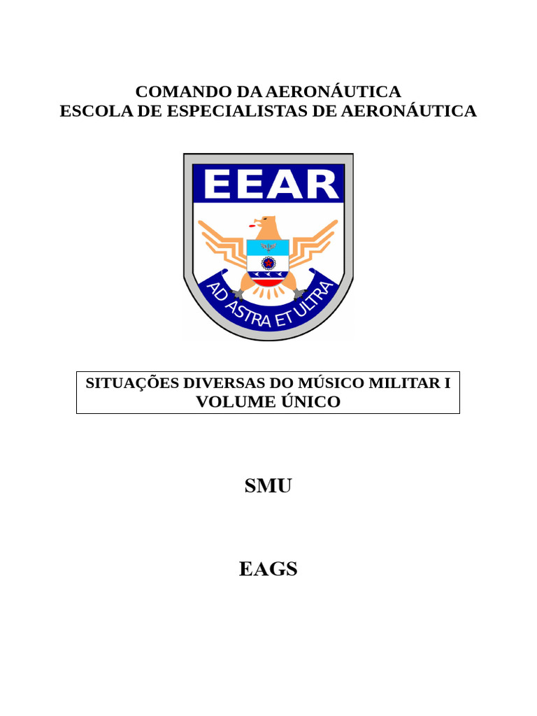 Eags - Smu - Situações Diversas Do Músico Militar I - Sdiv I | PDF