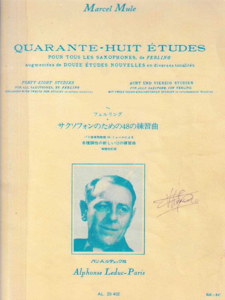 48 Études... W. Ferling 1 | PDF