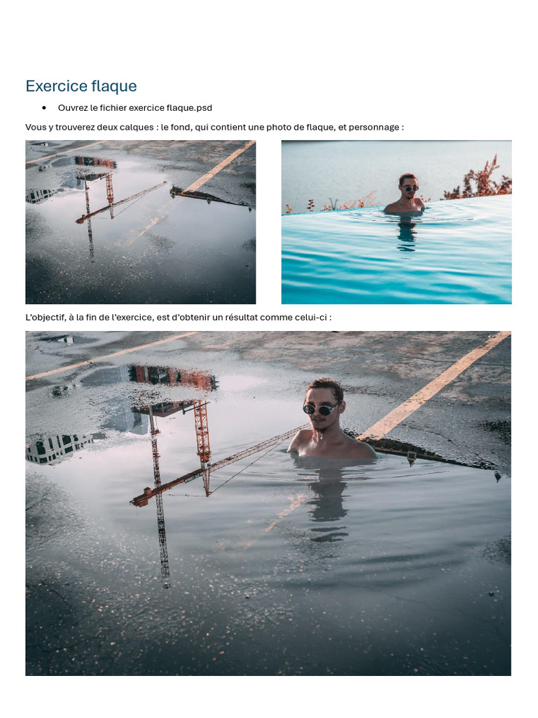 Exercice Flaque Énoncé | PDF