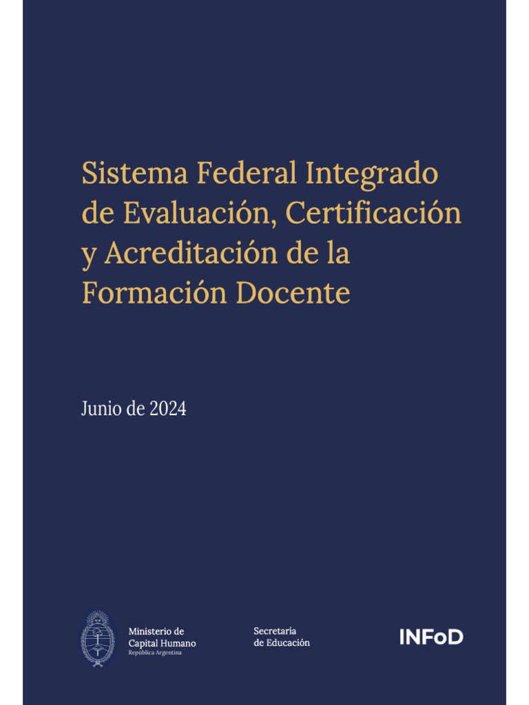 INFOD SiFIECA - Mesa Federal - Junio2024 | PDF