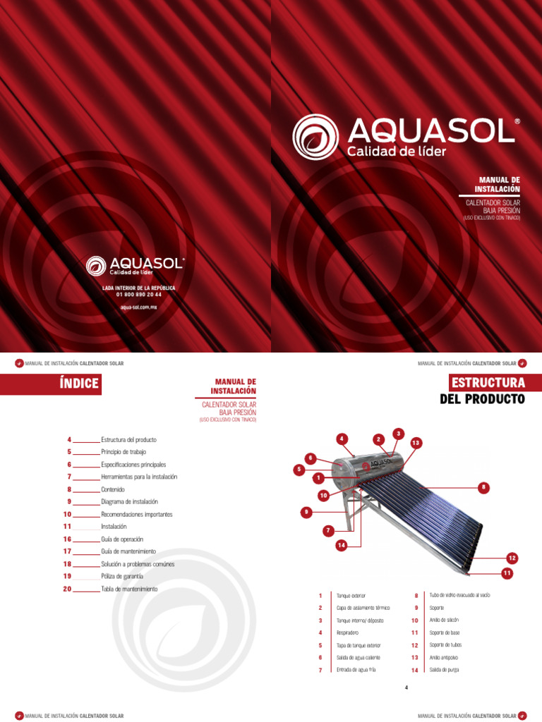 ManualInst AQUASOL | PDF
