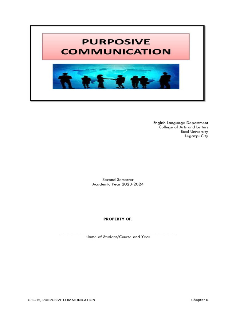 Chapter 6 Purcom Pdf Persuasion Career And Growth