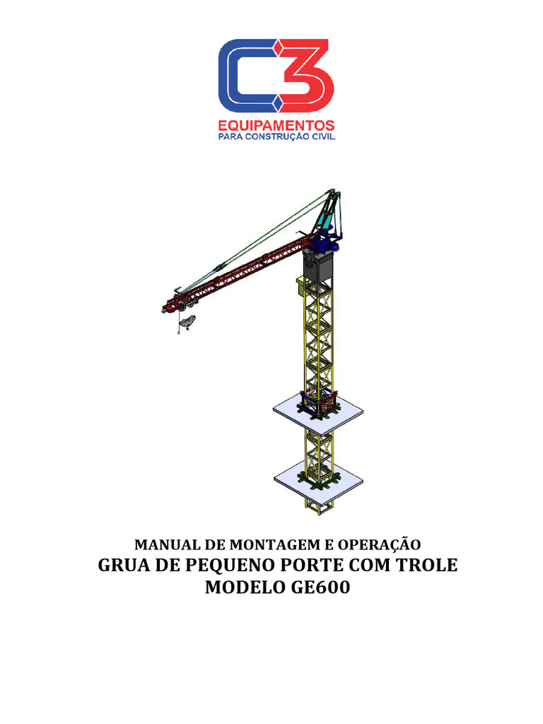 Manual Grua C3 - GE600 | PDF