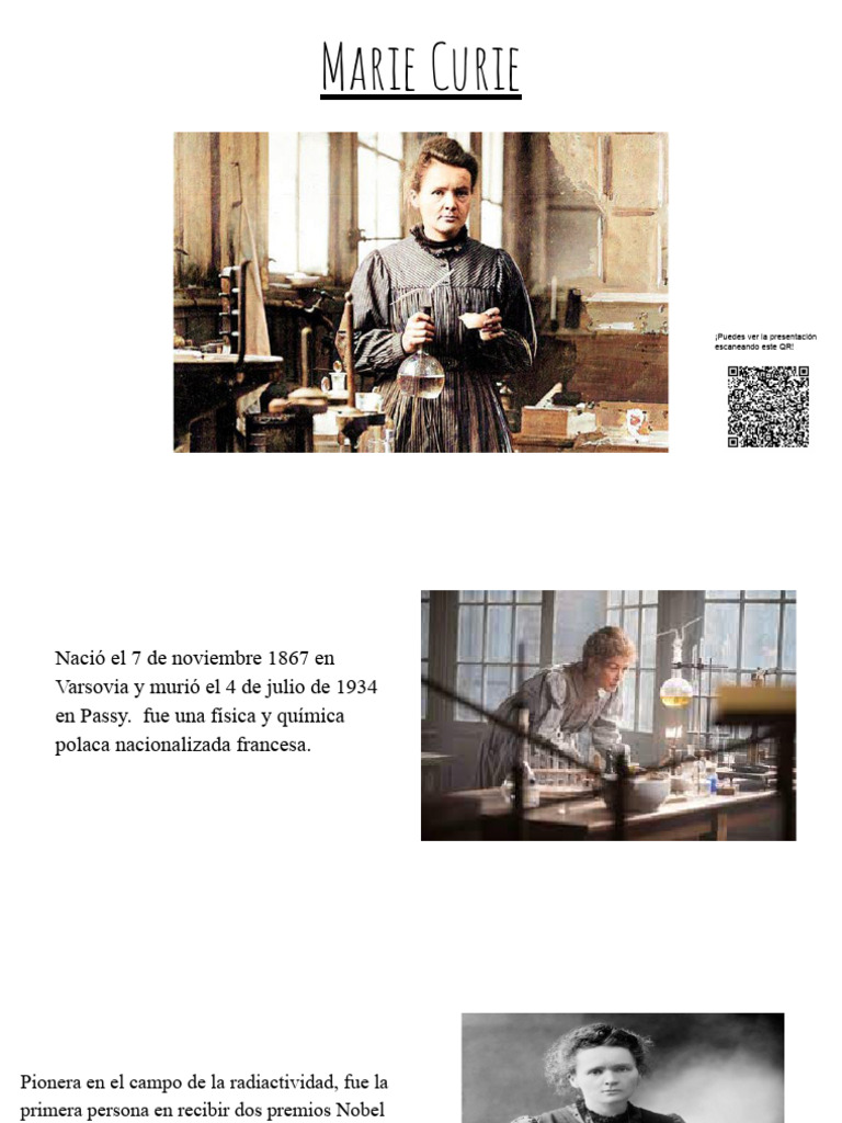 Marie Curie | PDF