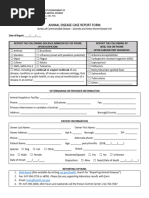 FAVN Report Form With Checklist | PDF