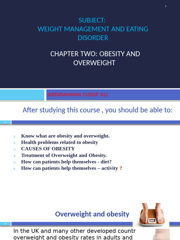 CHAPTER TWO obesity and overweight | PDF