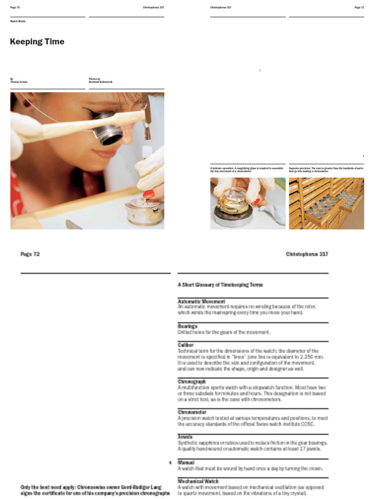 Keeping Time | PDF