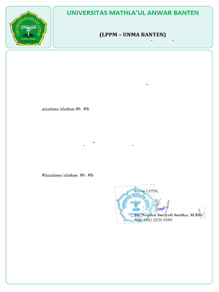 DPL Dan Peserta - Pelepasan KKN 2024 | PDF