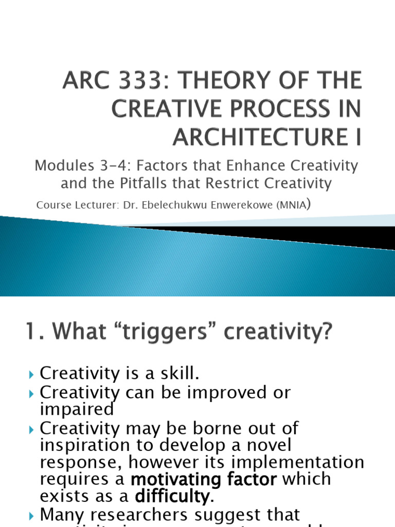 ARC 333 Module 3-4 | PDF