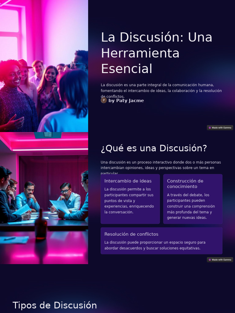 La Discusion Una Herramienta Esencial | PDF