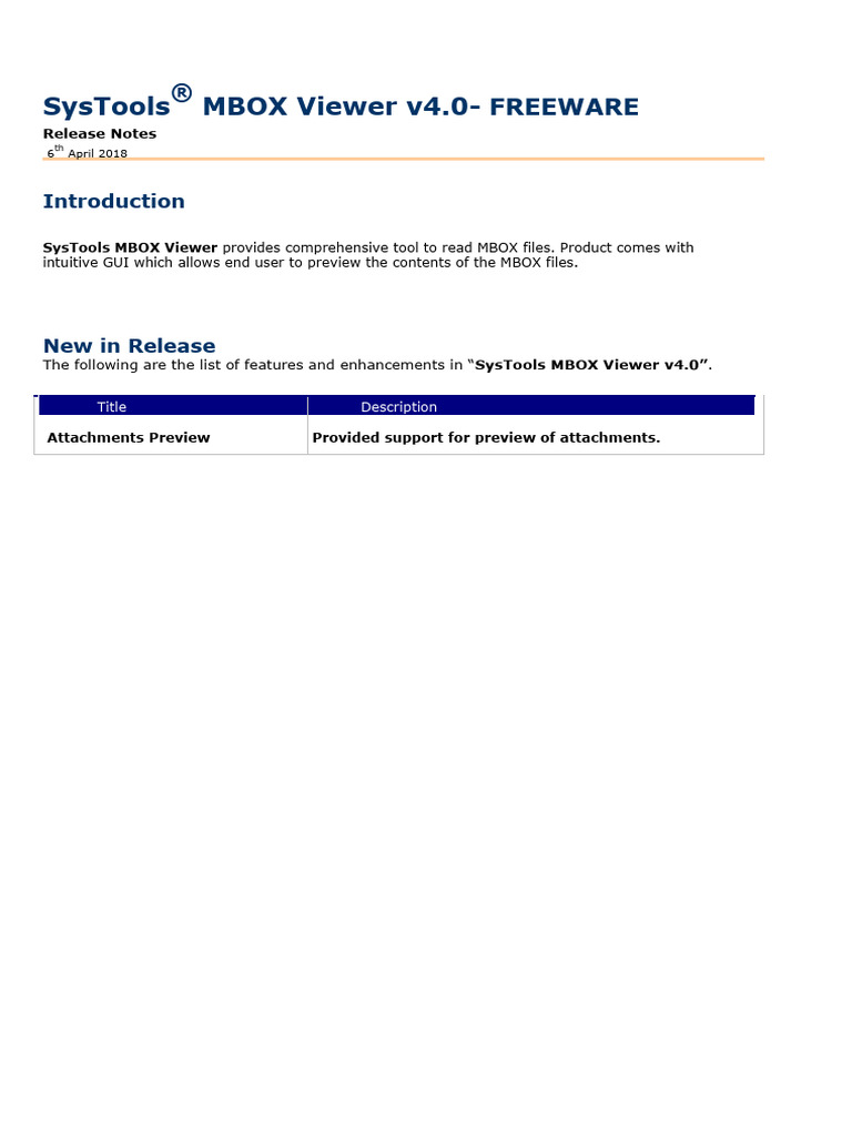 Release Notes Pdf
