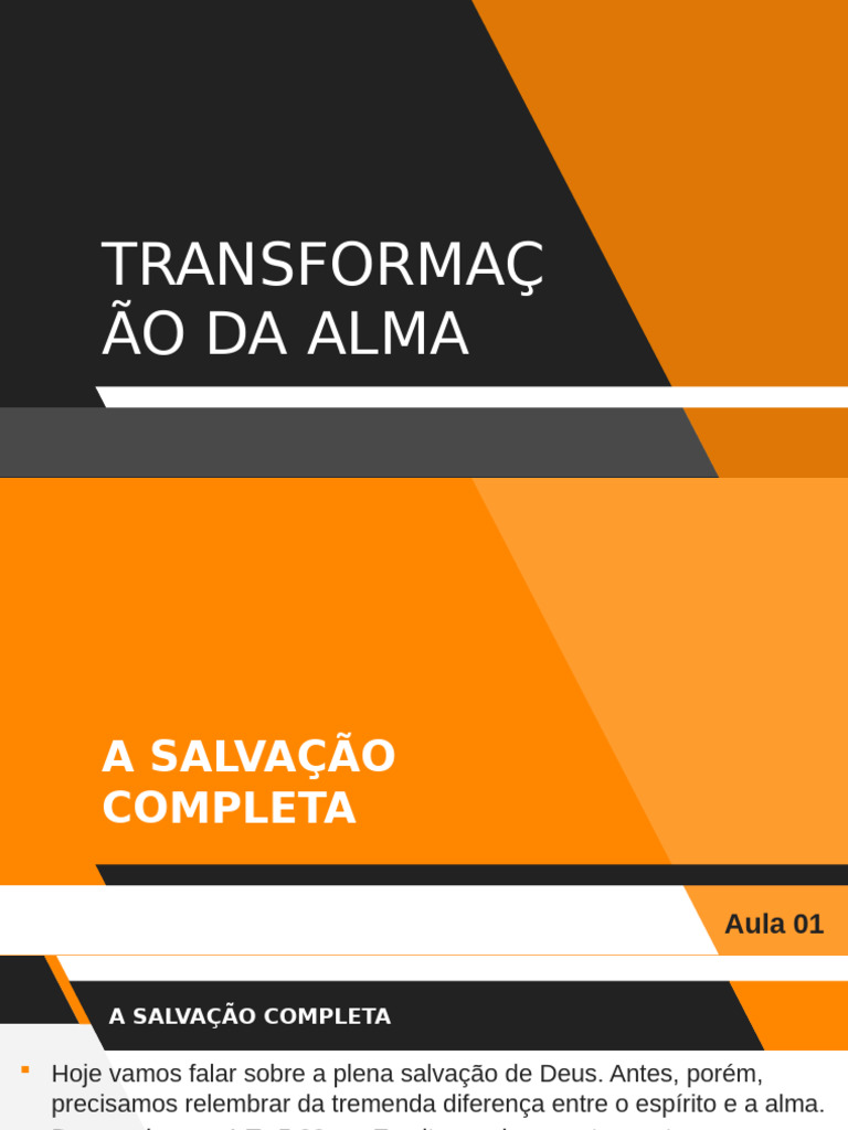 Transformação Da Alma | PDF