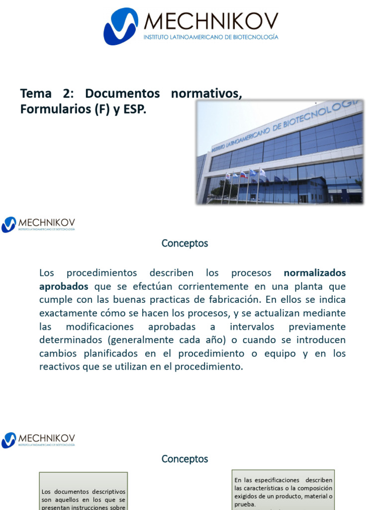 Tema 2 Documentos Normativos | PDF