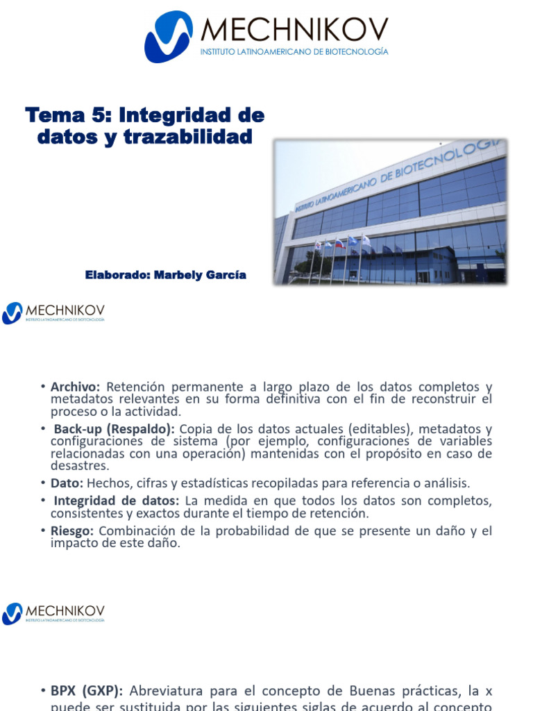 Tema 5 Integridad de Datos | PDF