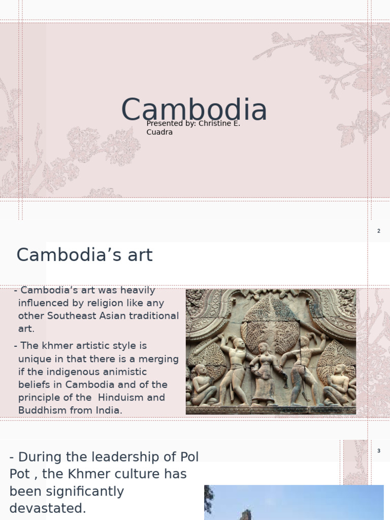 Cambodia Presentation | PDF