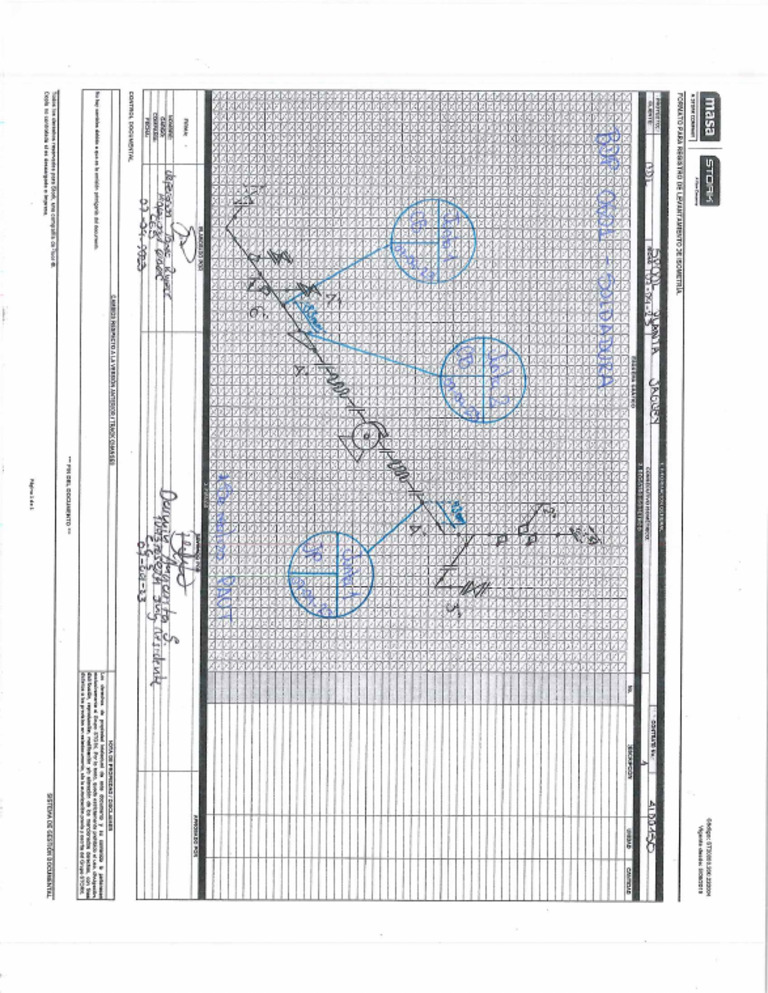 Esquema de Juntas Soldadas | PDF