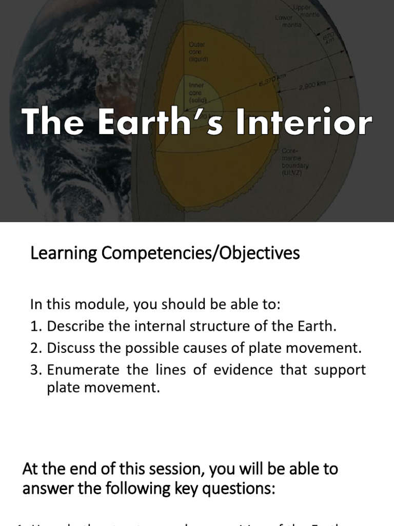 The Earths Interior m3 | PDF