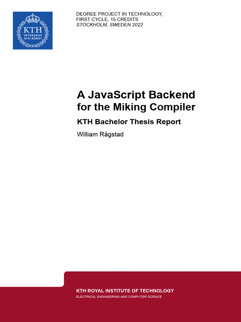 Formation Js Back End | PDF | Compiler | Computers