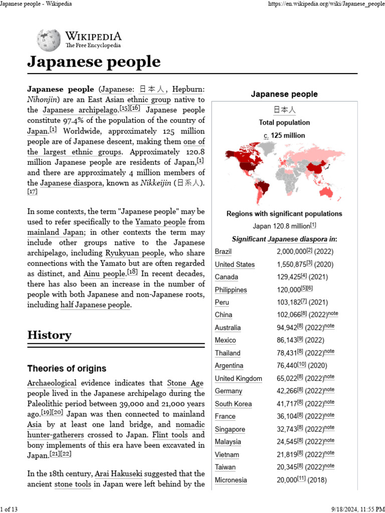 Japanese People | PDF