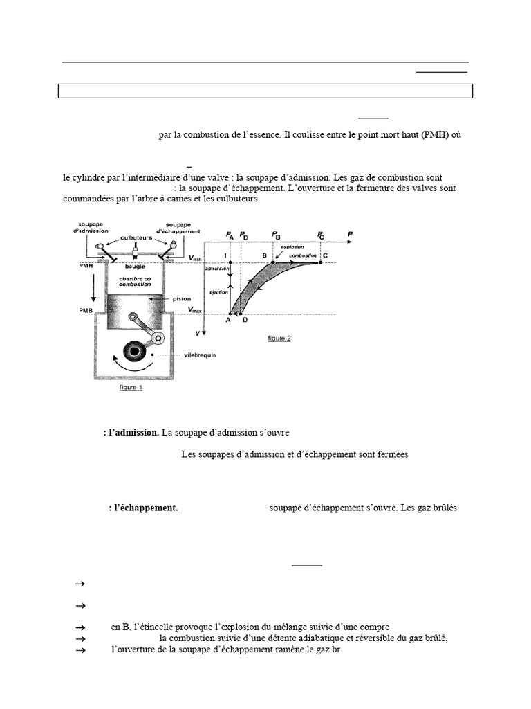 PB.2.révision Thermo - énoncé.24.25.LM6E | PDF