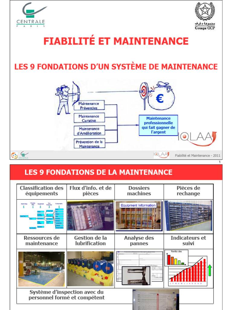 3 - Les 9 Fondations d'Un Service de Maintenance | PDF