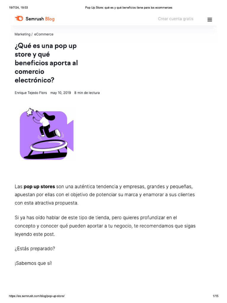 Definición Pop Up Store | PDF