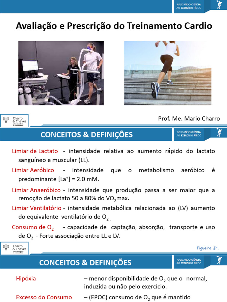Avaliacao e Prescricao Treinamento Cardio-2 | PDF