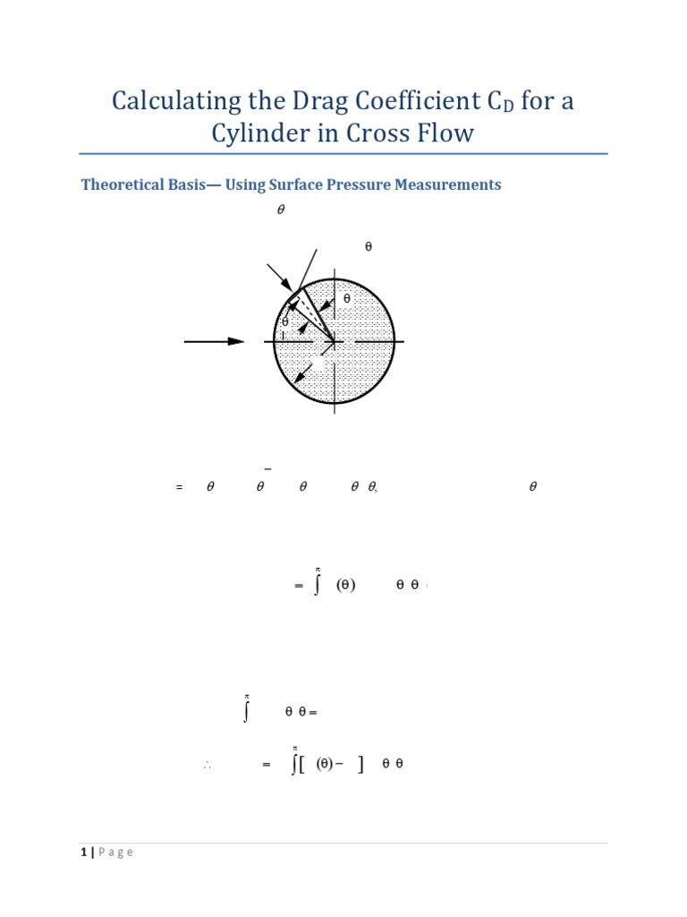 Drag Coefficient calculation-ORIGINAL | PDF