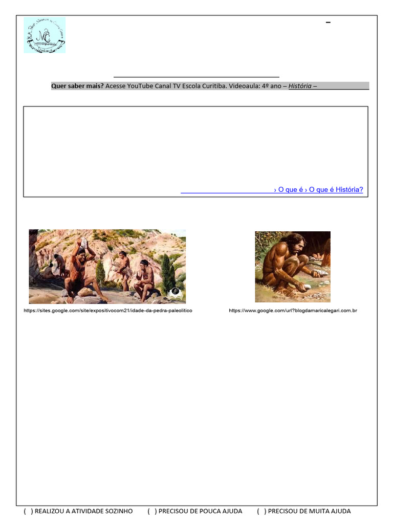 História 4º Ano Maio I | PDF