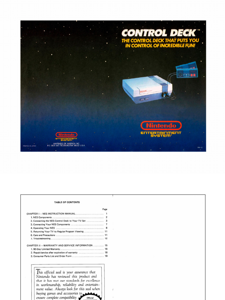 Nes Manual | PDF
