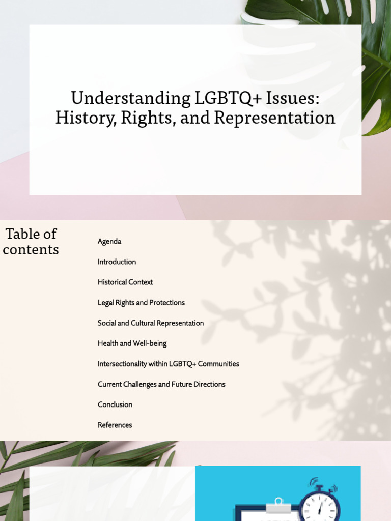 LGBT Rights | PDF | LGBTQIA+ Studies | Lgbt